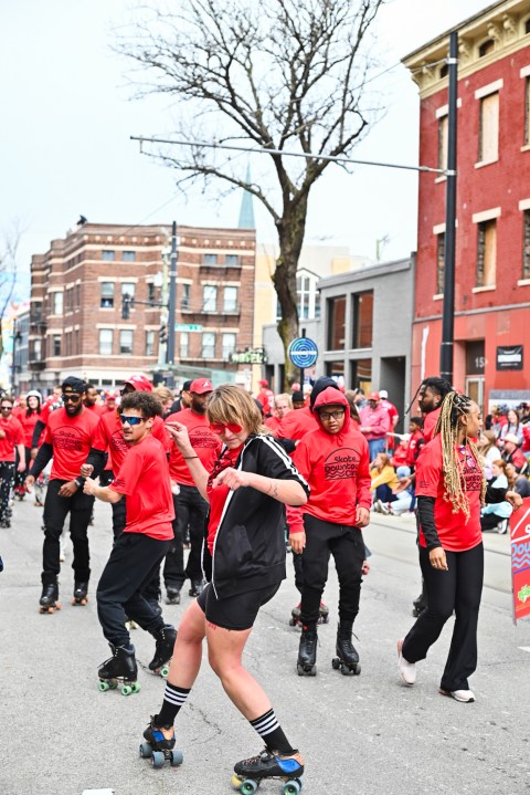 Photos: Cincinnati Reds’ Opening Day parade