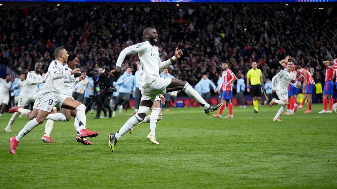 Real Madrid: Rudiger, Mbappé e Vinícius sob investigação da UEFA