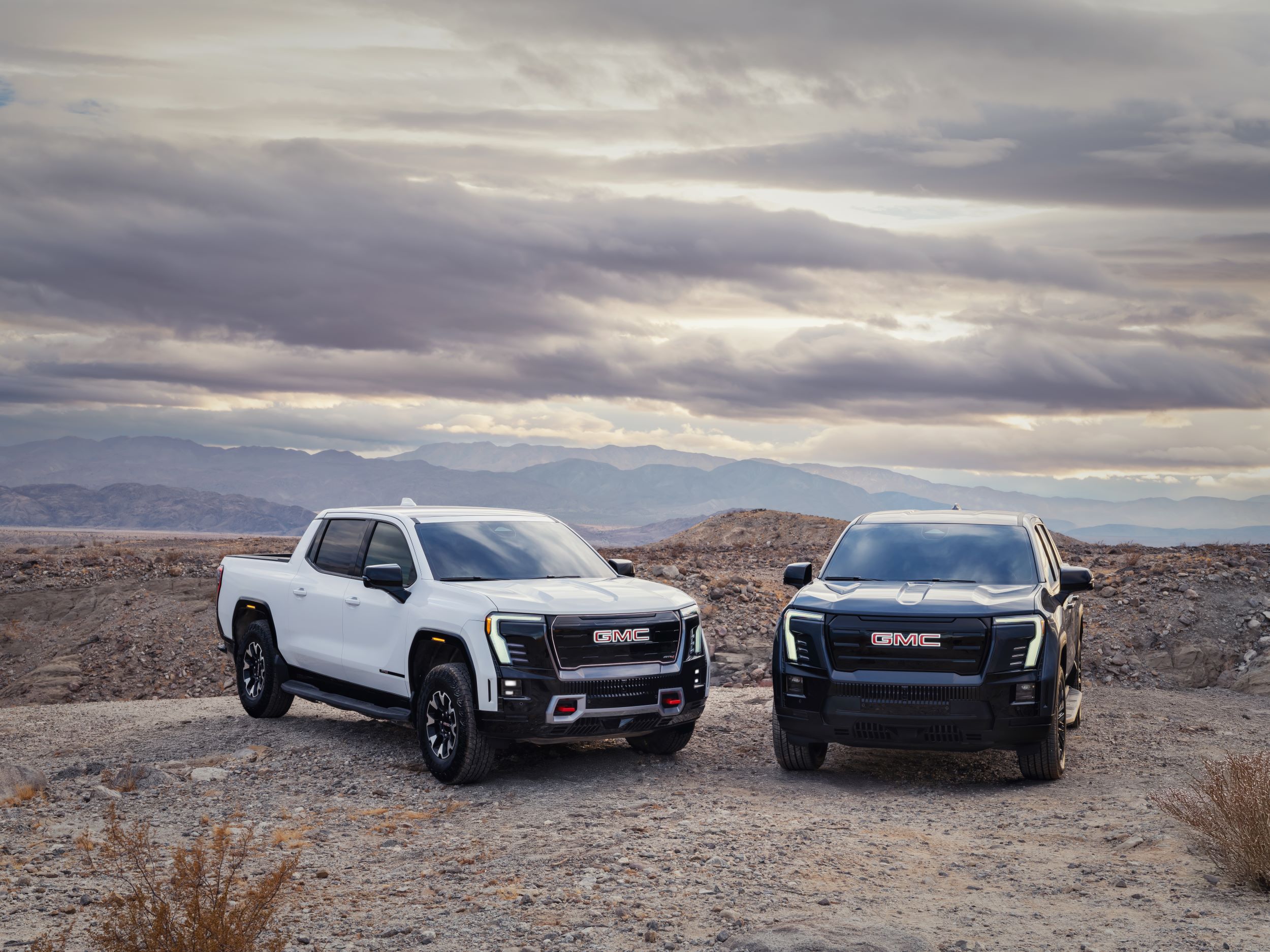 GMC finally adds Elevation and AT4 trims to Sierra EV