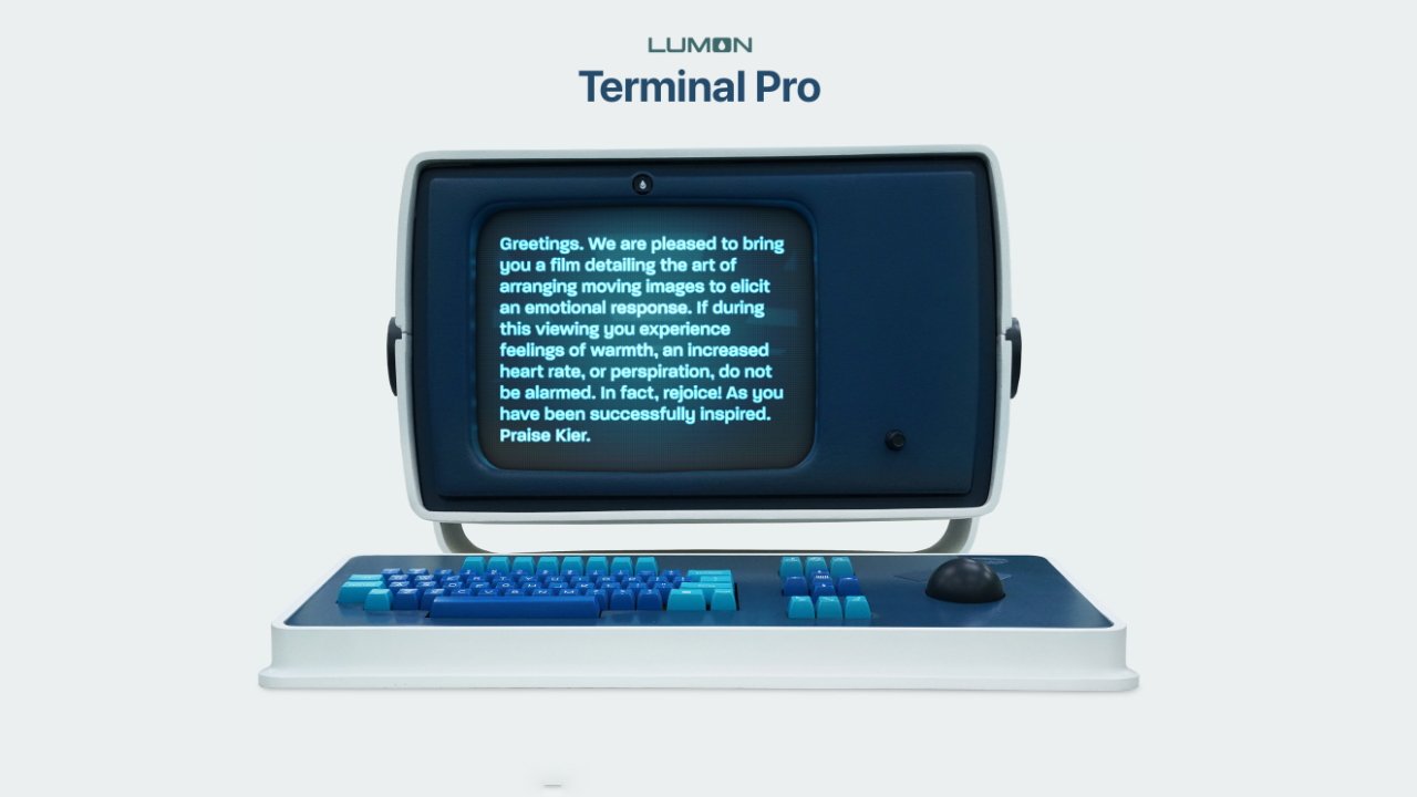 Apple's Lumon Terminal Pro from Severance is in the Apple Store