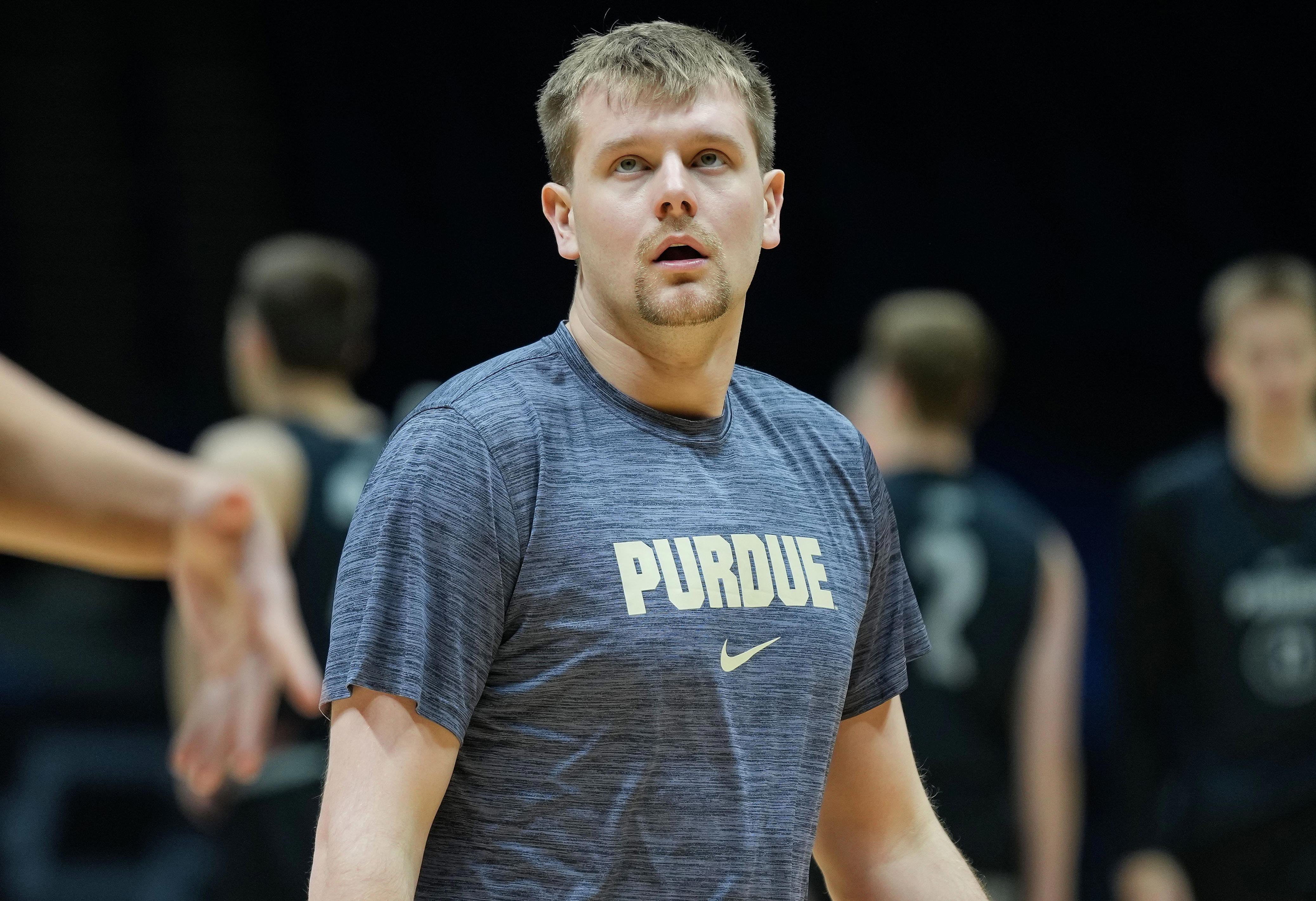 Purdue basketball player turned coach Carson Barrett: 'Don't even ...