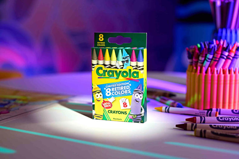 8 Retired Crayola Colors Are Returning—Some After 35 Years