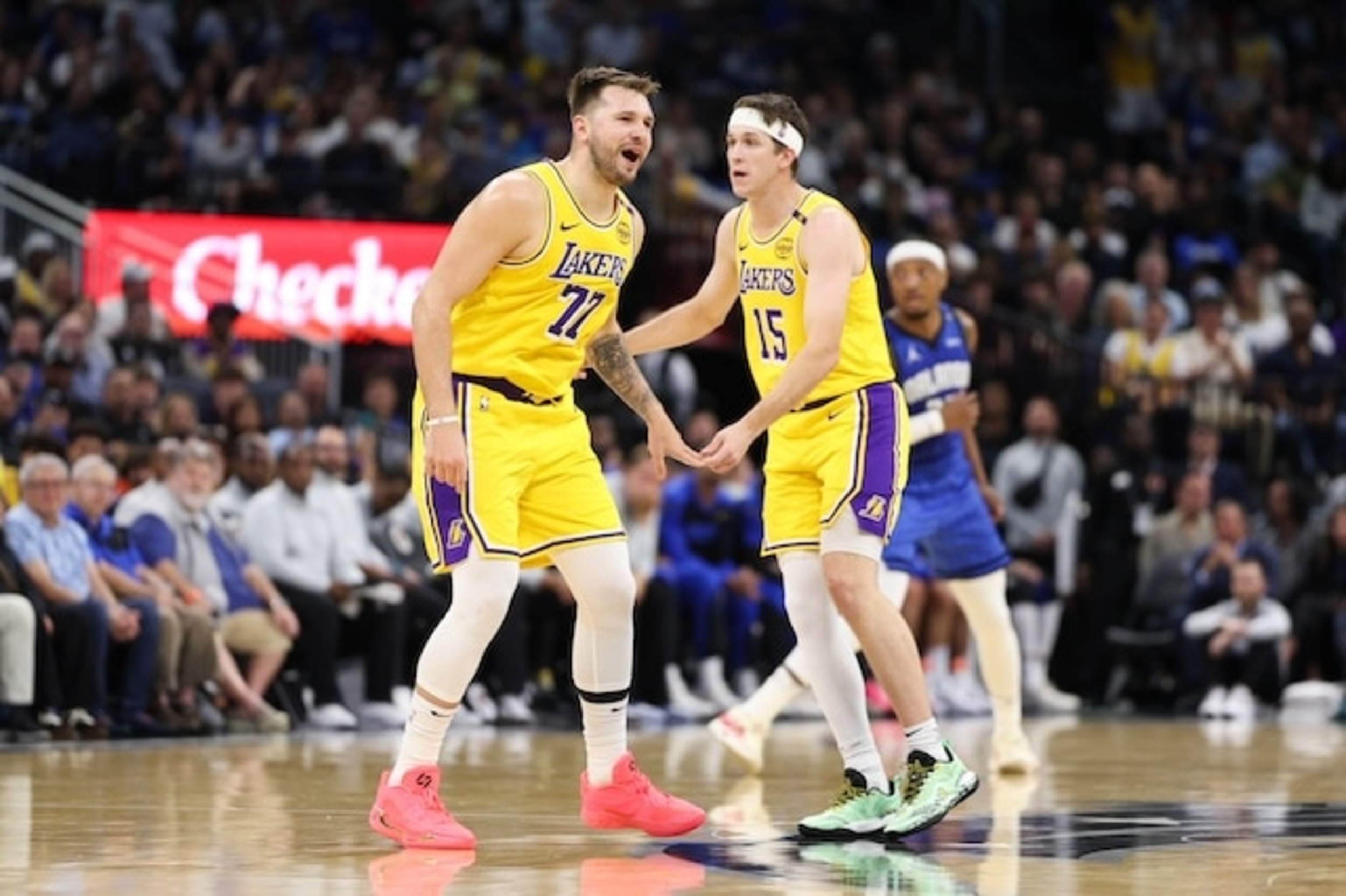 Luka Doncic looking forward to return of Austin Reaves