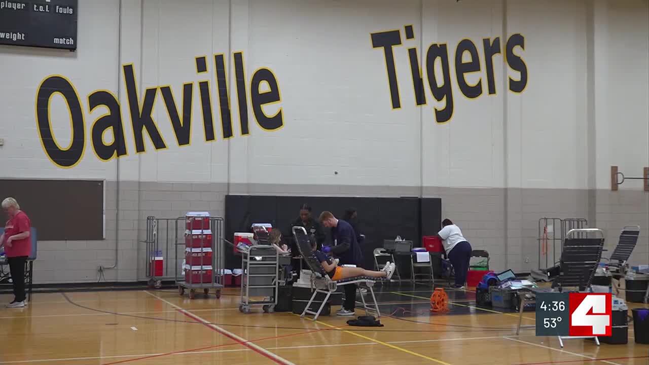 Blood drive held at Oakville High School as we continue to see critical ...