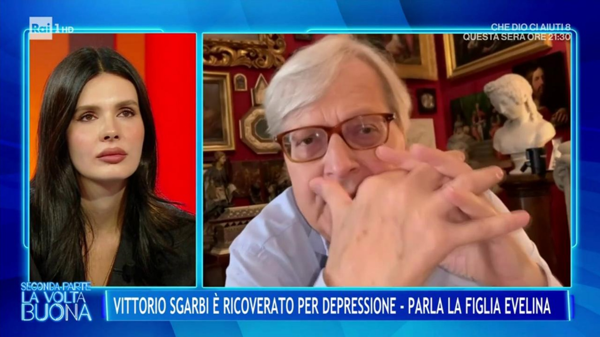 Evelina, figlia di Vittorio Sgarbi, racconta: "L'unica volta in sui arrabbiò con me"