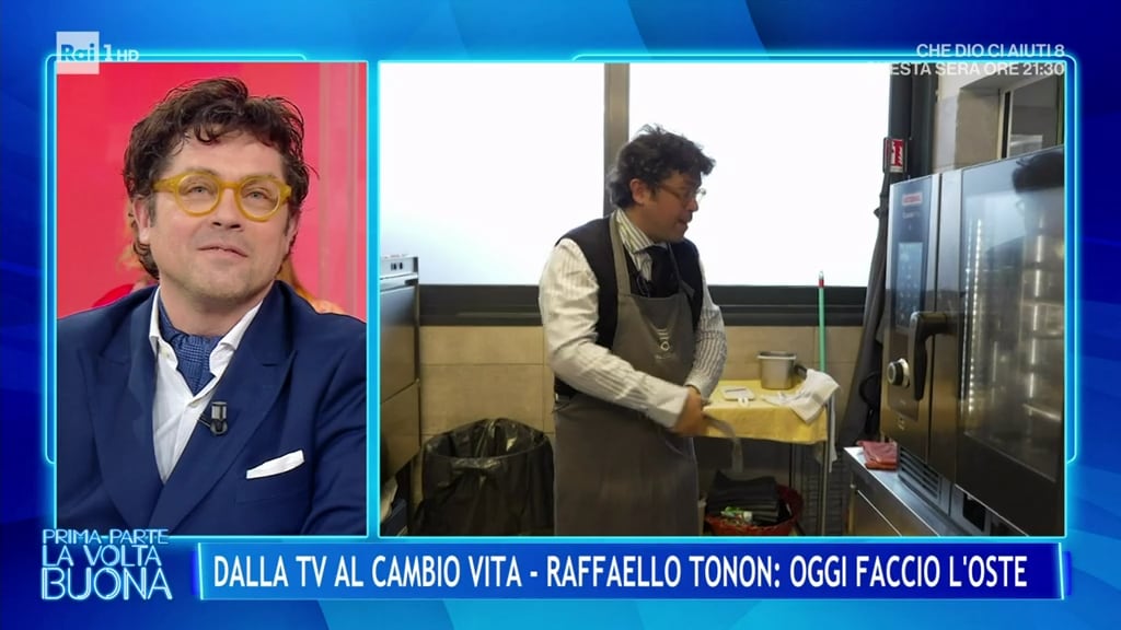 Cambio vita: Raffaello Tonon, oggi faccio l'oste - La Volta Buona 27/03 ...