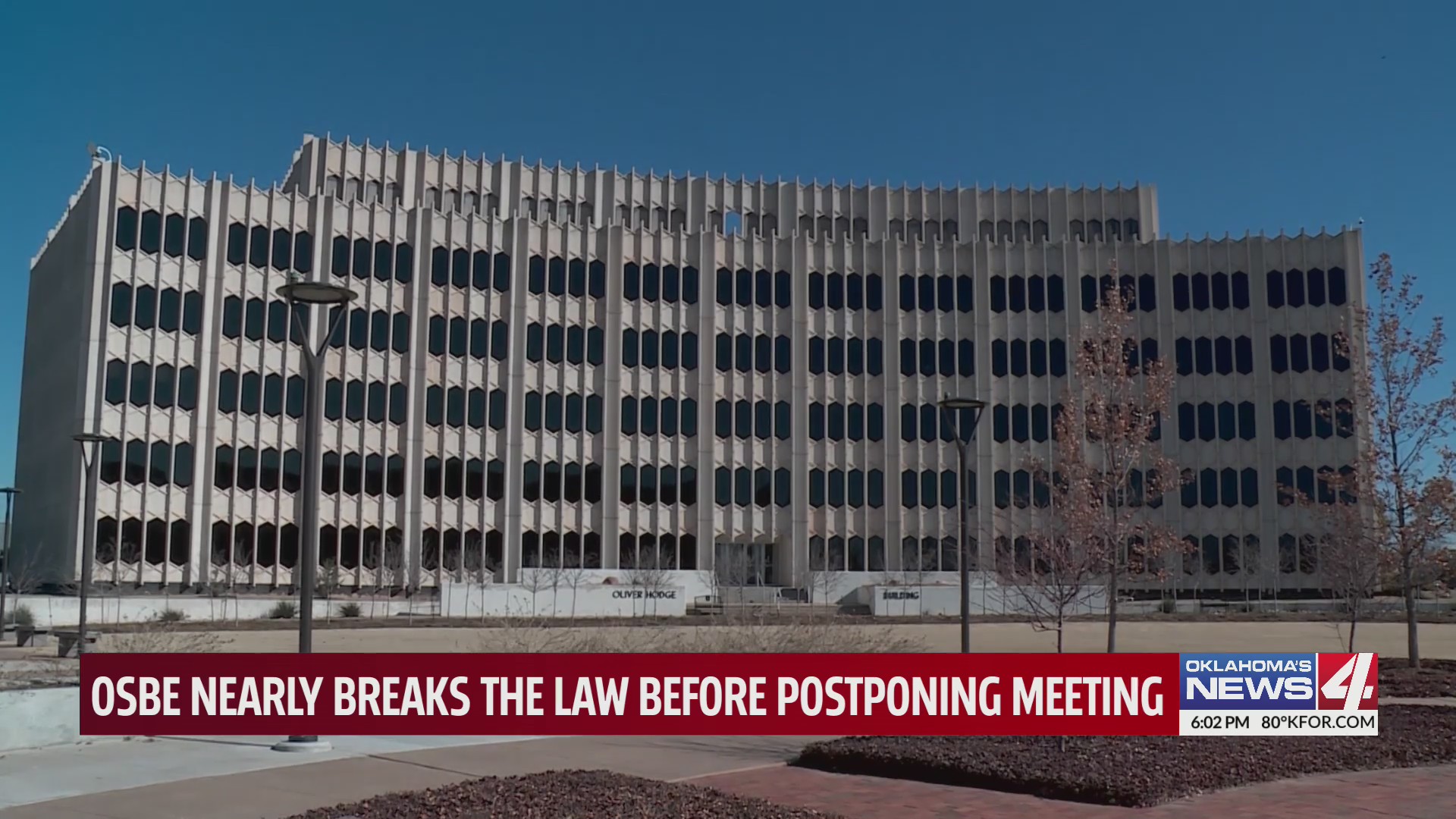 OSBE nearly breaks the law before postponing meeting