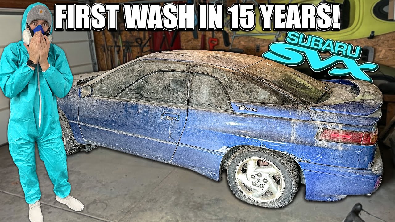 Rare Subaru SVX Washed Since 2008