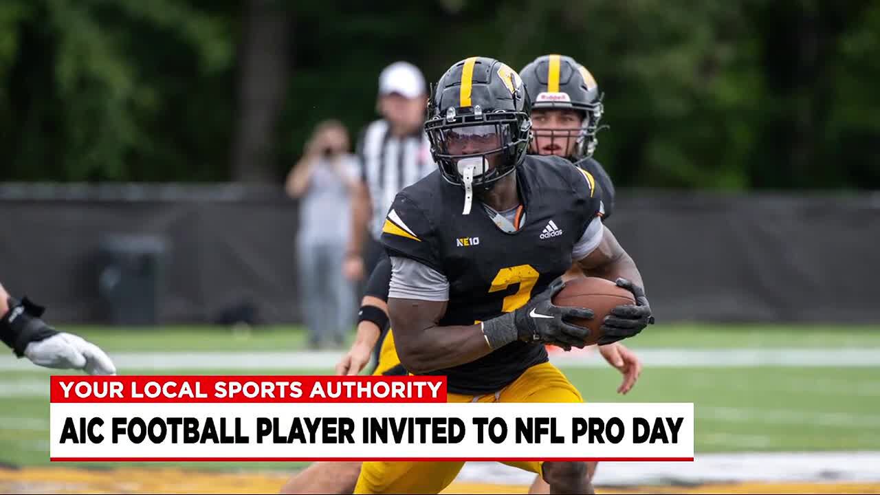 AIC football player invited to NFL Pro Day