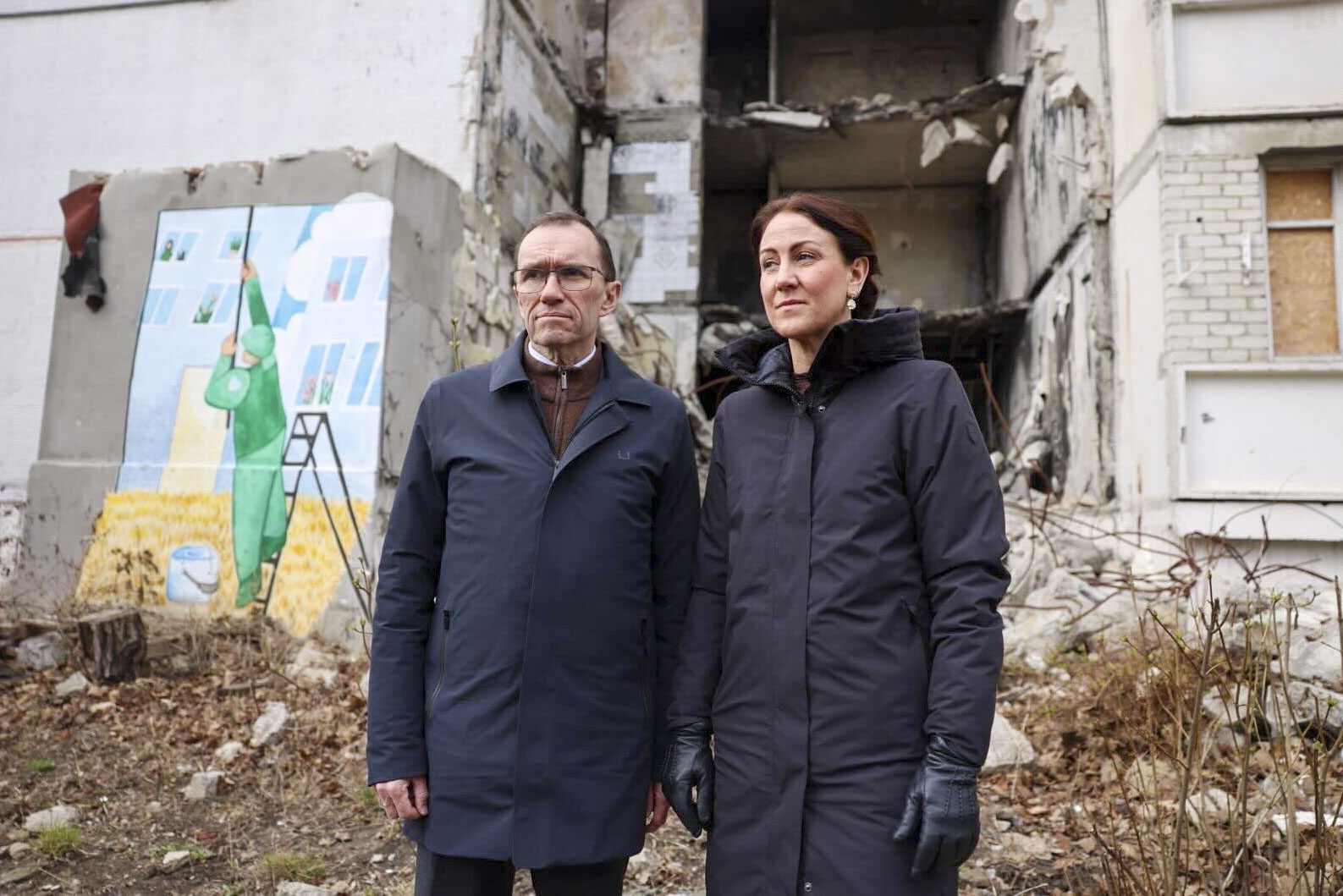 Eide sier de kom under angrep i Ukraina