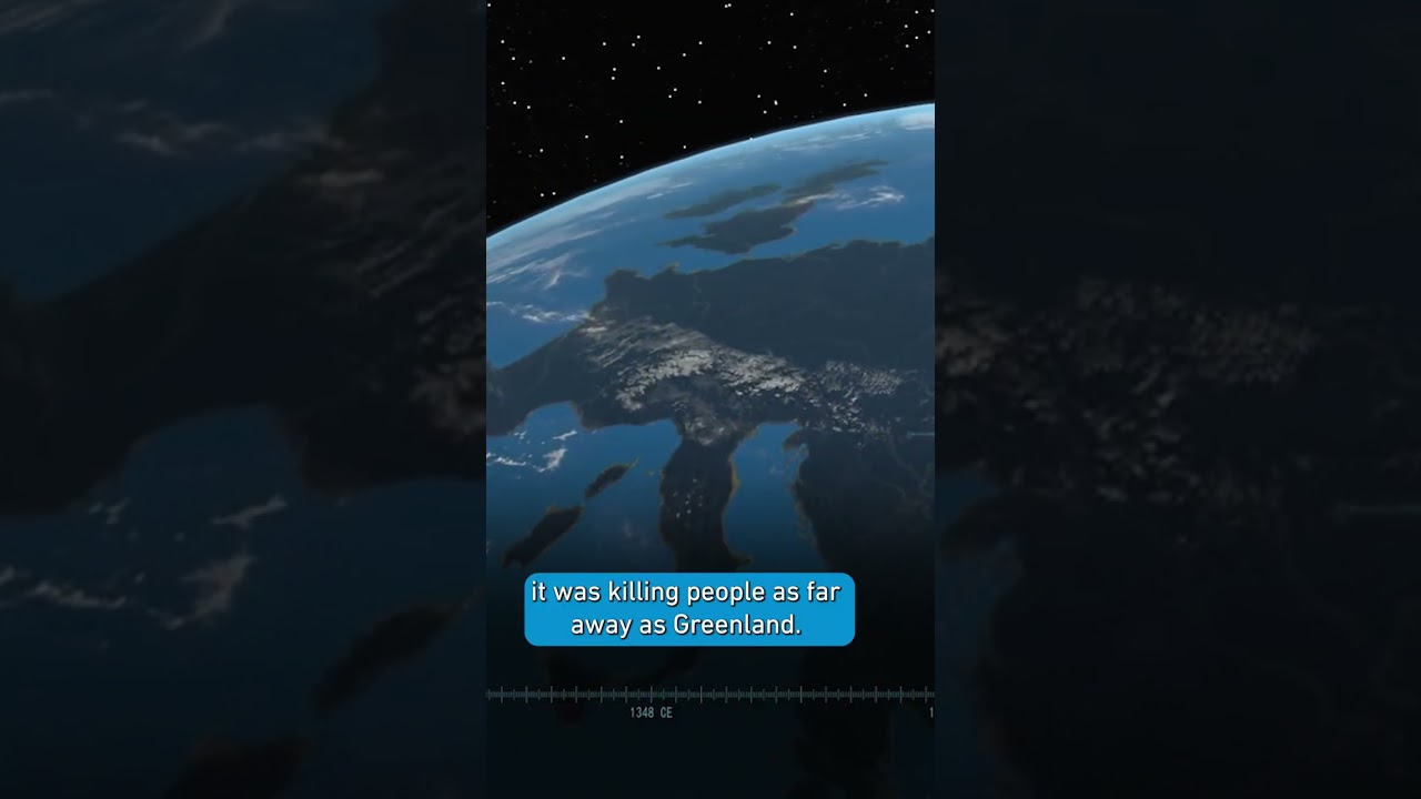 How the Black Death wiped out 1/3 of Europe #history