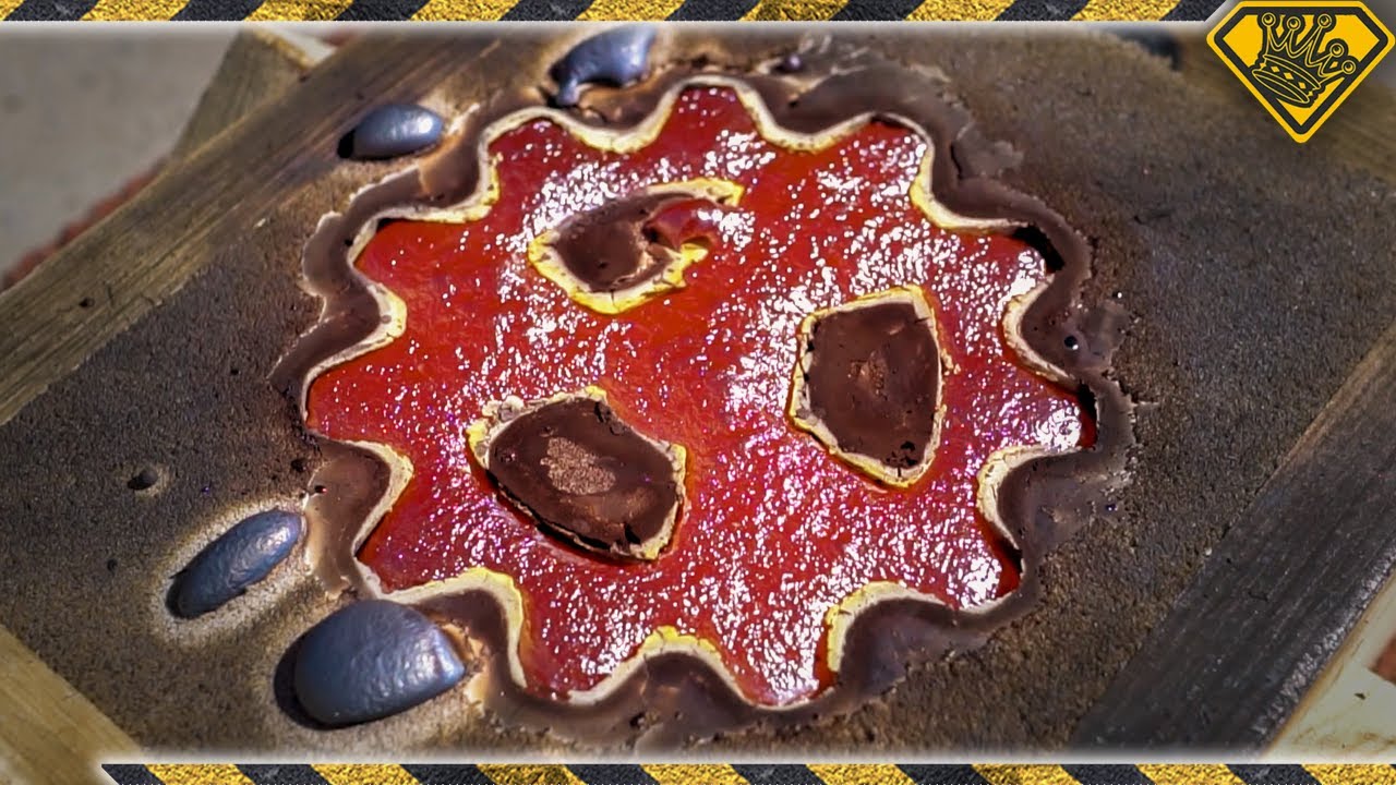Copper gear casting reveals DIY metal secrets