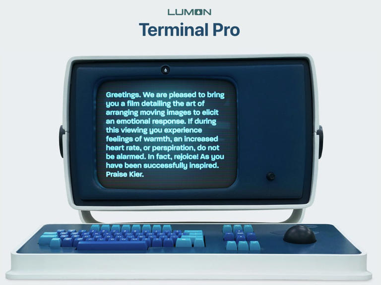Lumon Terminal Pro computer from 'Severance' appears on the Apple Store ...