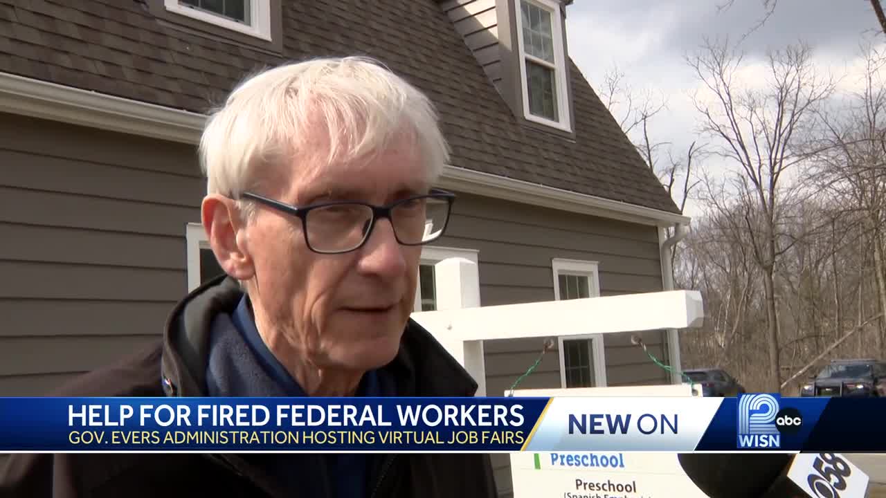 Gov. Evers launching new Wisconsin portal to support laid-off federal ...