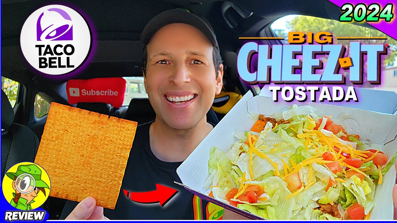 Taco Bell® Big Cheez-It® Tostada Review Now Nationwide!