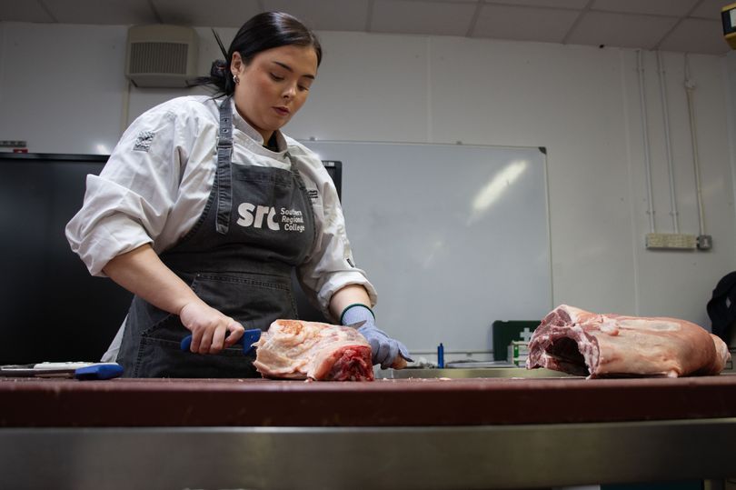 Meet the Portadown woman hoping to be named world’s best apprentice butcher