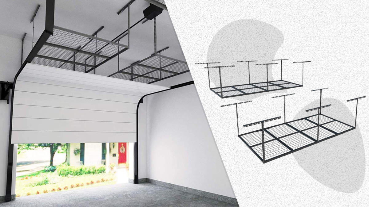 Amazon's No. 1 Bestselling Ceiling Storage Rack That Frees Up 'Tons' of ...
