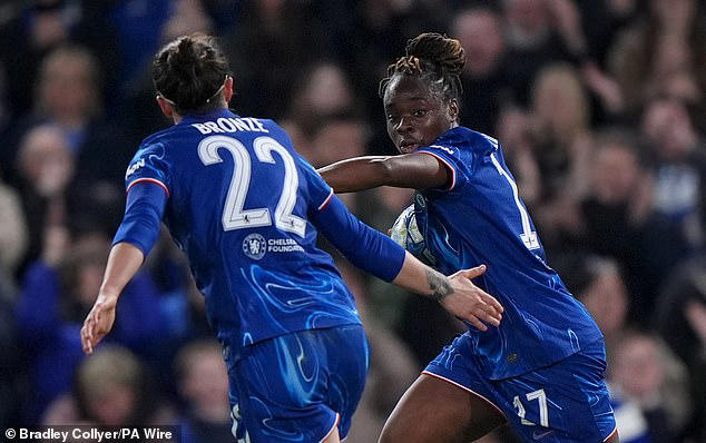 Chelsea overturn two-goal deficit to stun Man City in Women's Champions ...