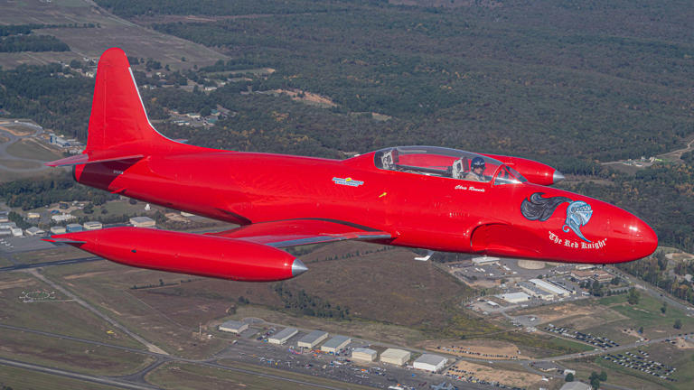 T-33 "The Red Knight" Hitting the Airshow Circuit