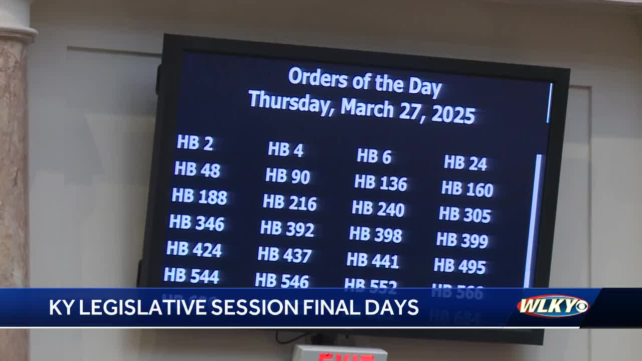 Bill vetoes overridden in final days of Kentucky legislative session
