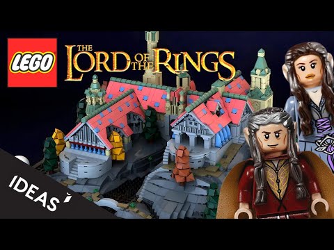 LEGO IDEAS: Microscale Rivendell Set!