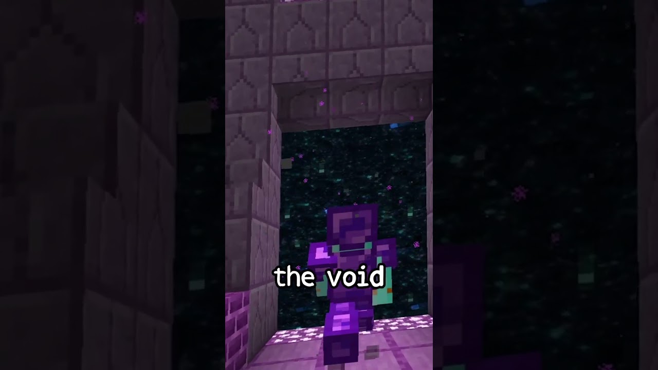 What happens if you get stuck in the Minecraft Void