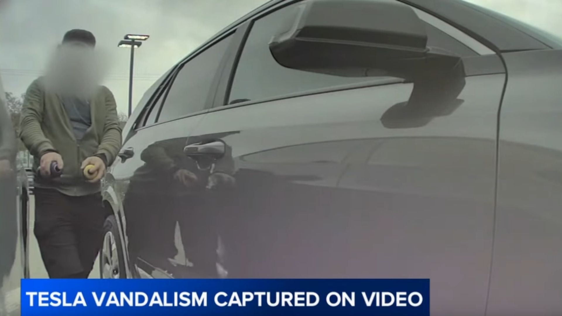 Tesla Vandalism Victim Says He Loves His EV Even More Afterward