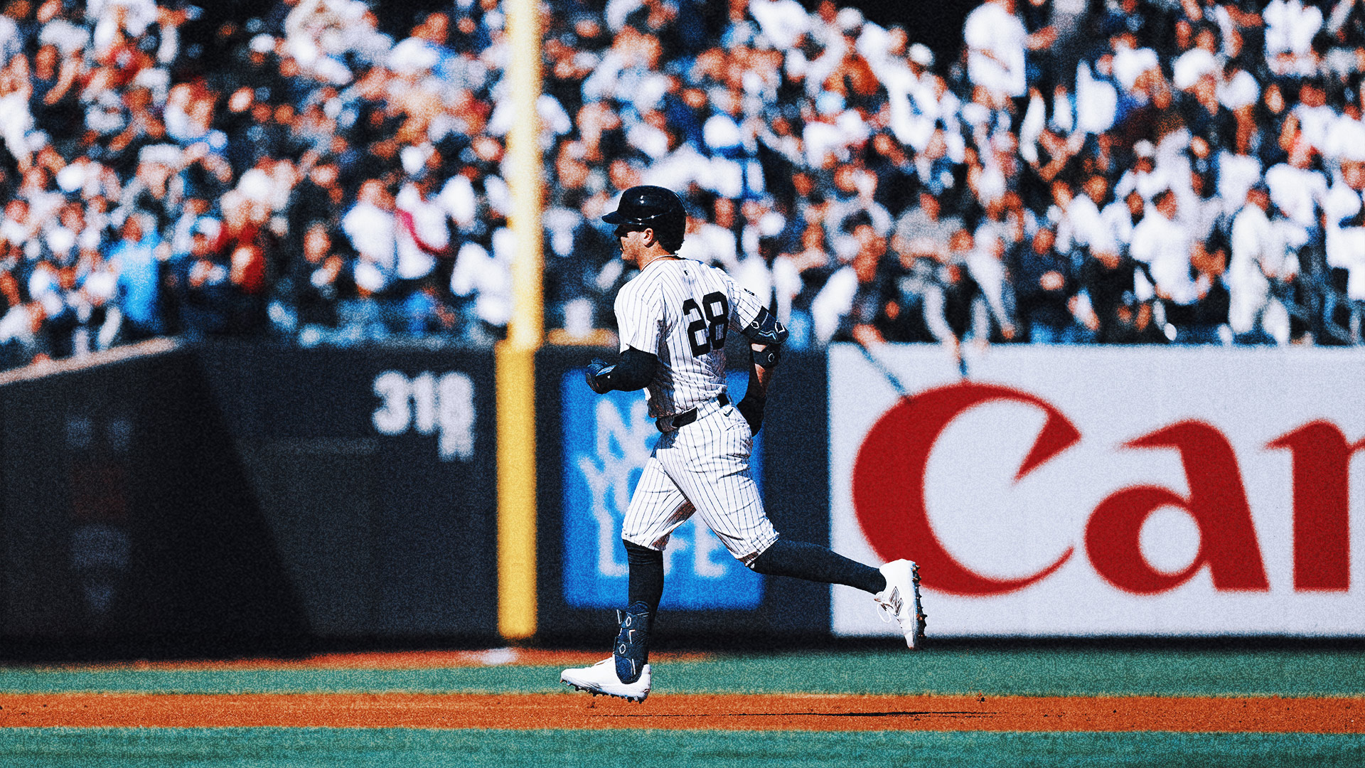 The first leadoff homer of the MLB season belongs to ... Yankees ...