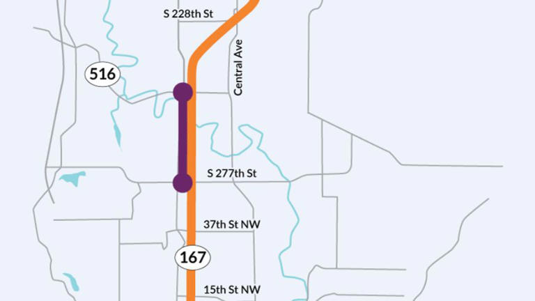 Plan for traffic: WSDOT’s Thursday overnight work includes full SR 167 ...
