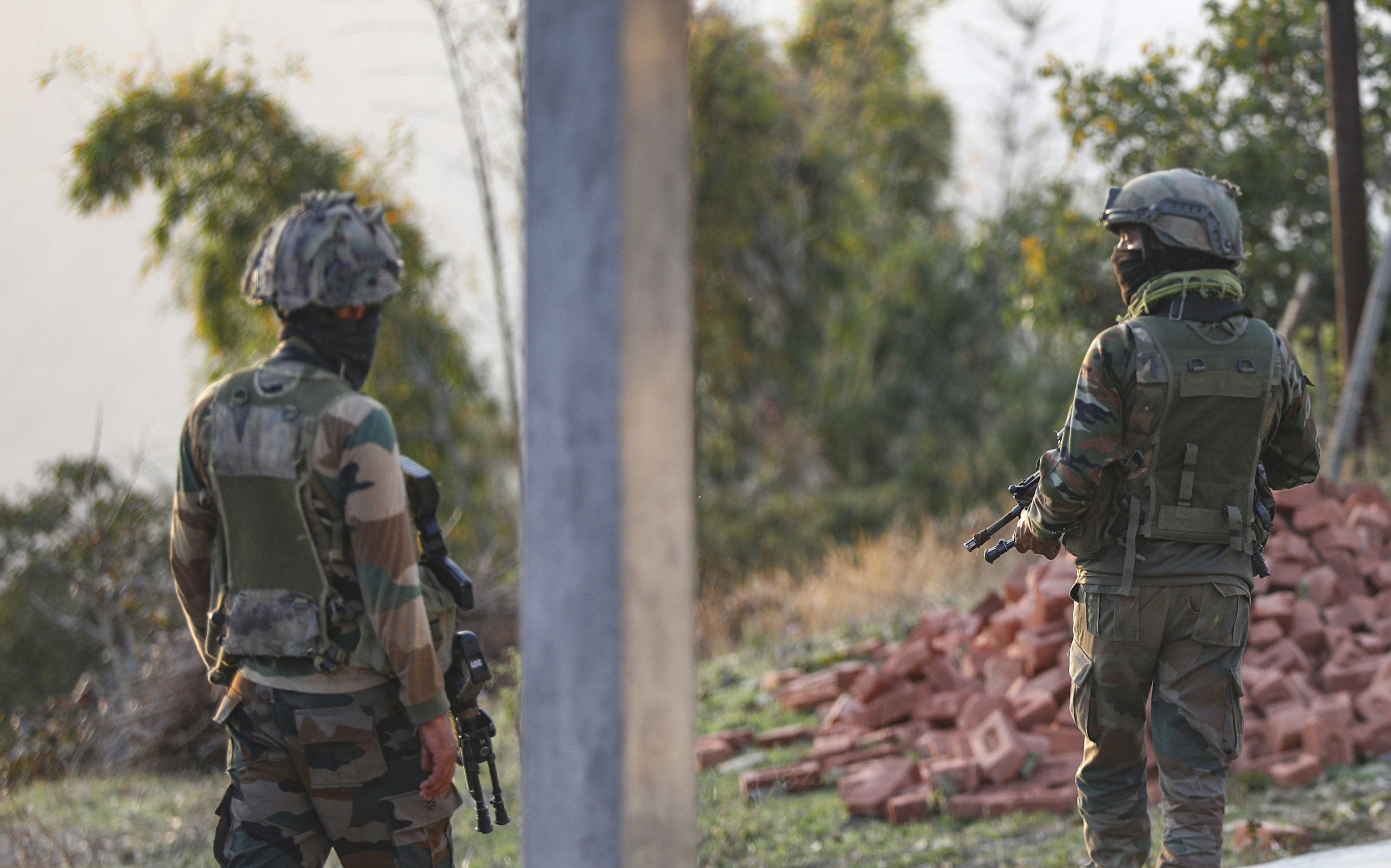 Three terrorists, three cops killed in day-long gunfight in J-K’s Kathua