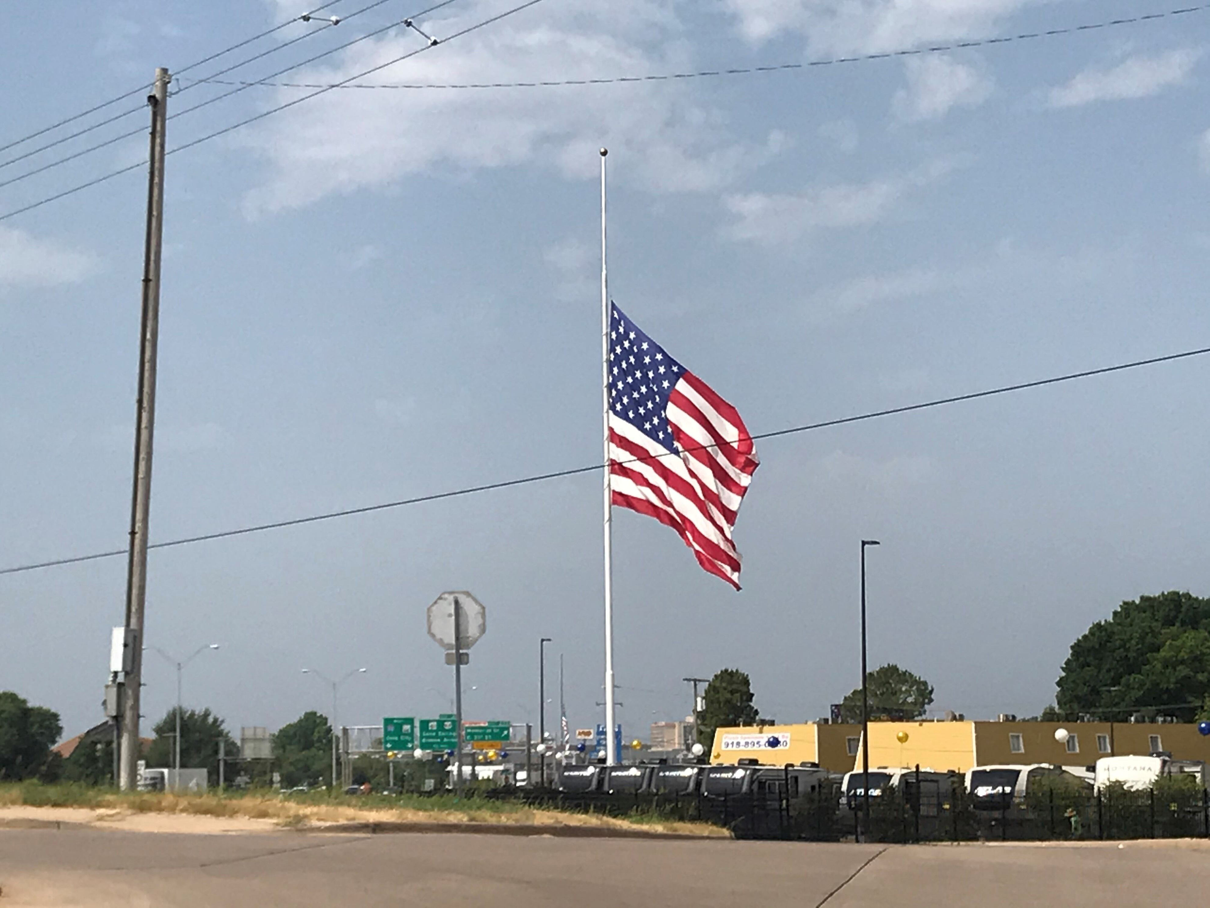 Gov. Kevin Stitt orders flags to half-staff in honor of former U.S ...