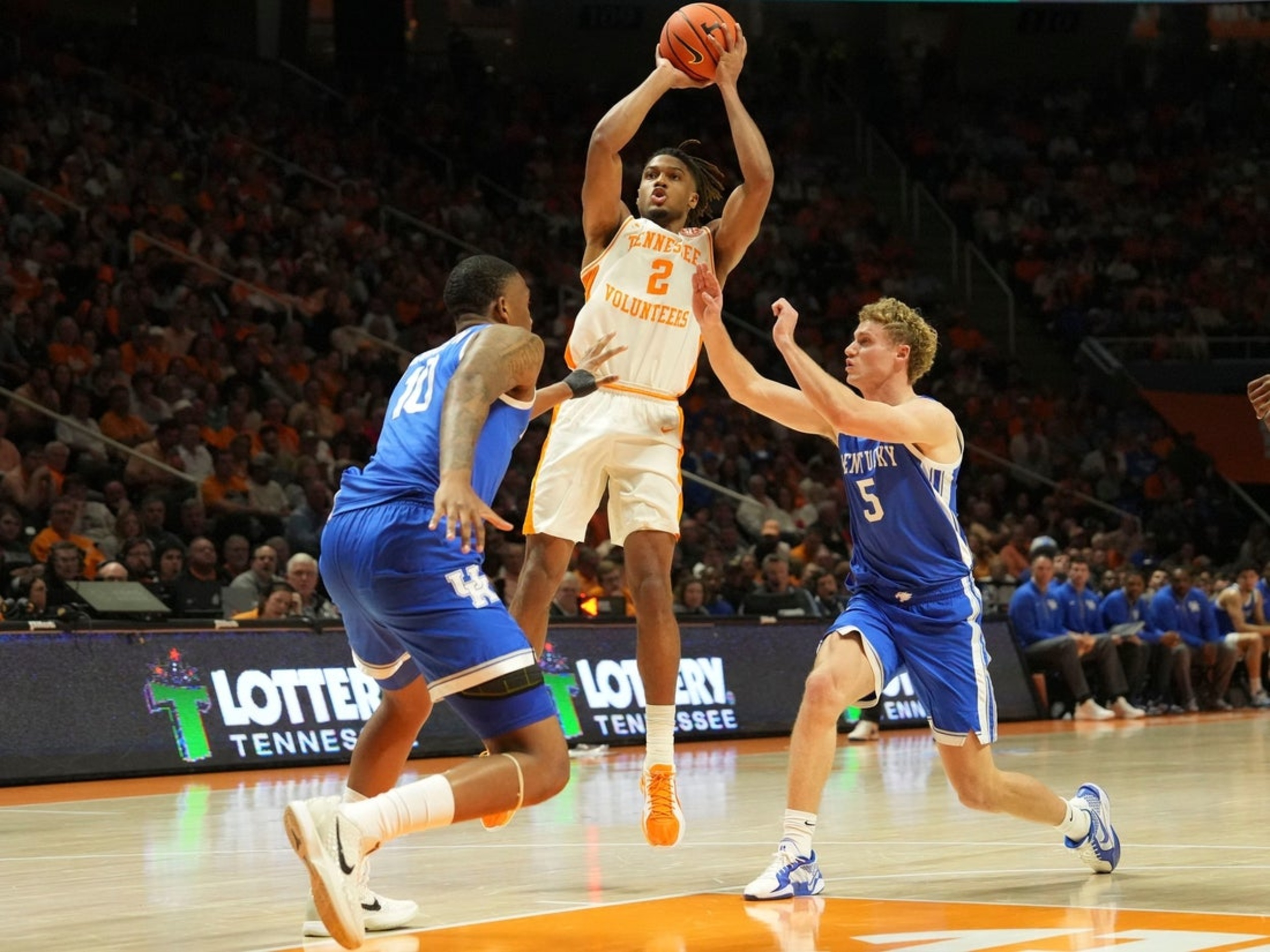 Kentucky-Tennessee III: Rivals square up for first-ever NCAA Tournament ...