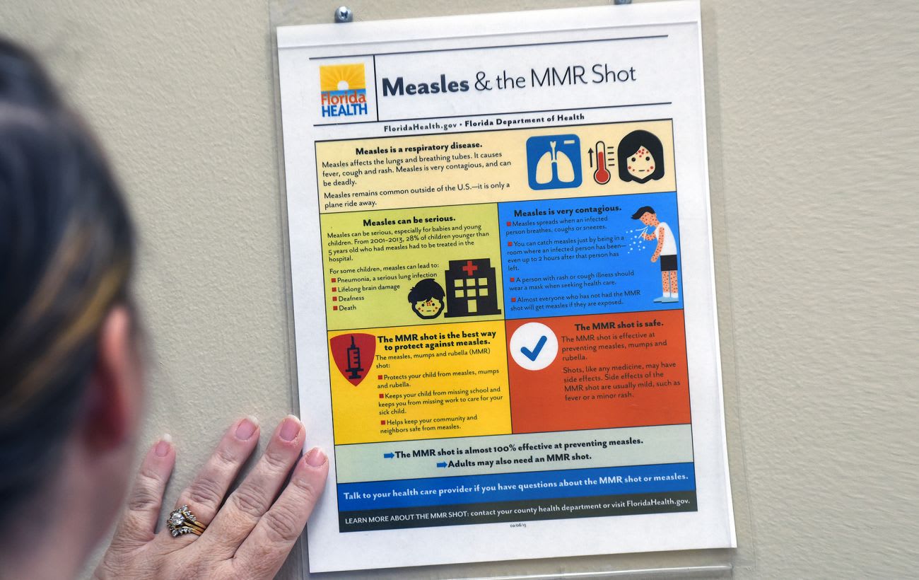 Measles vaccination rates among US children fall dangerously low ...