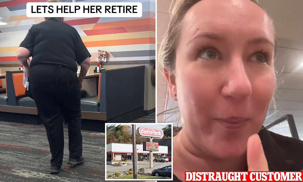 Waitress, 81, who can hardly walk but who is too poor to retire