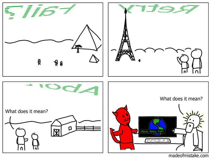 45 Minimalist Comics With Contrasting Complex Humor From "Made Of Mistake"