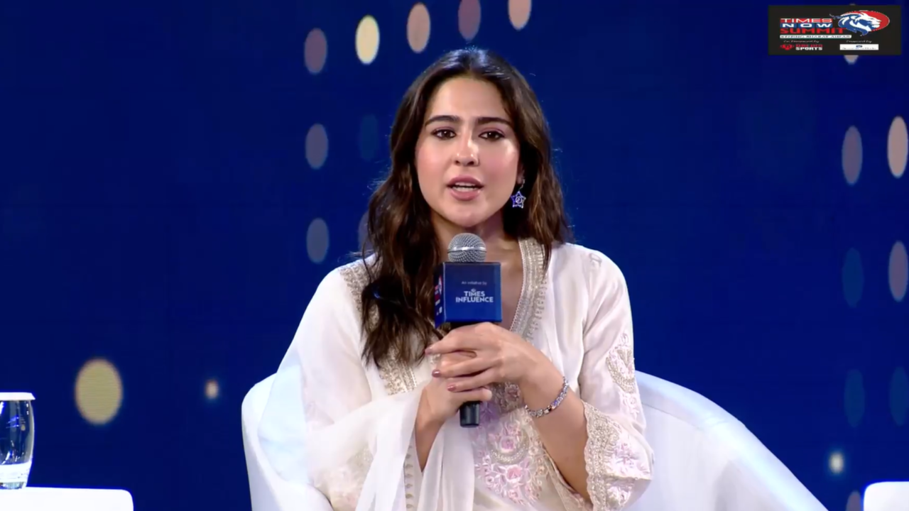 Times Now Summit 2025: Sara Ali Khan Celebrates Her Journey, Says '90 ...