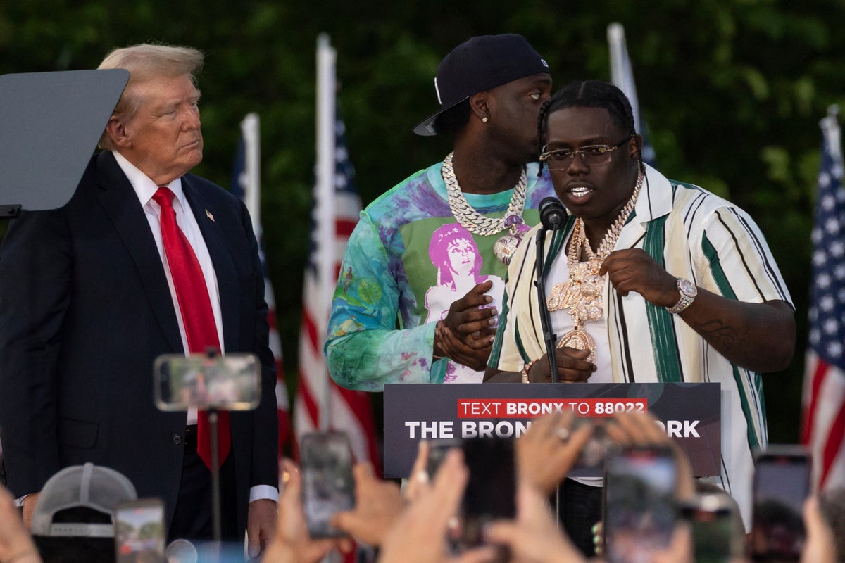 New York rapper who joined Trump in campaign rally pleads guilty to ...