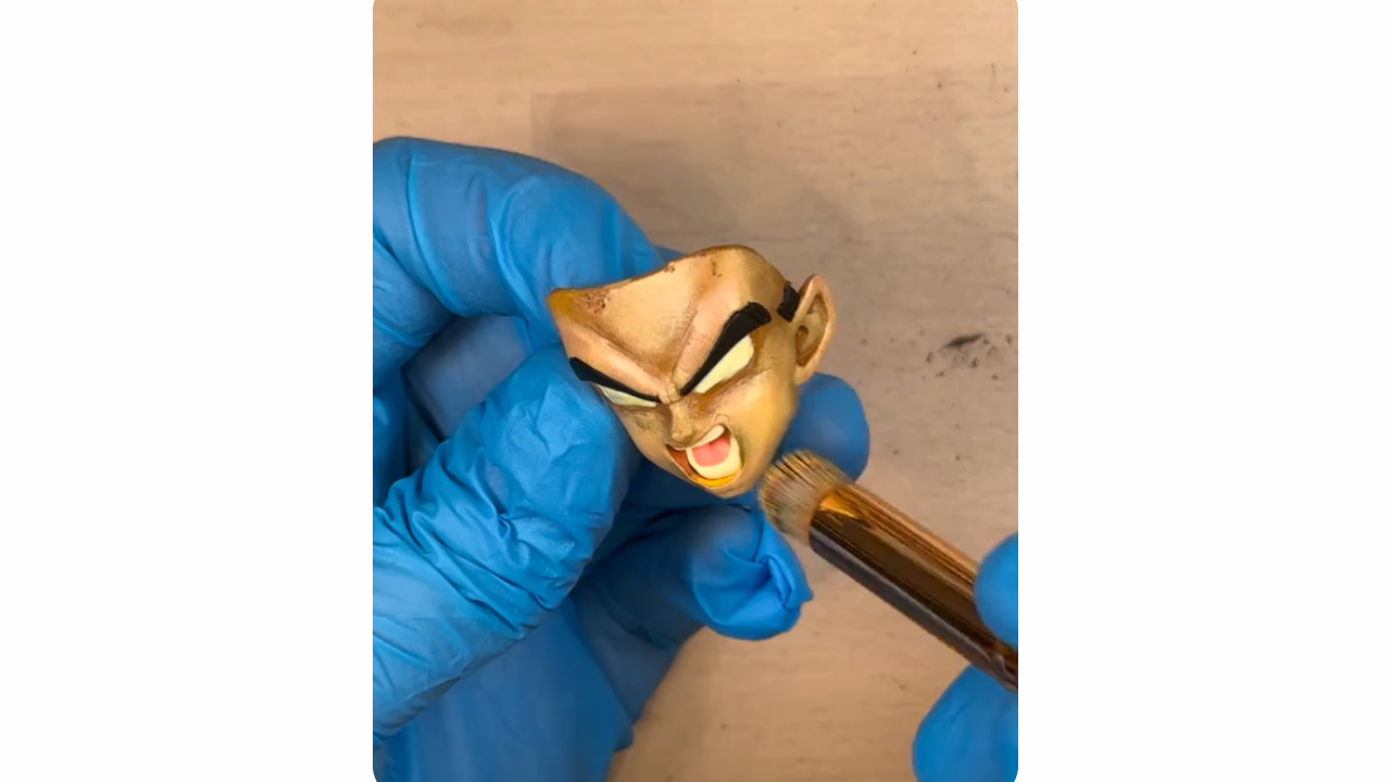 I Created My Own False Super Saiyan Goku Figure! Custom Dragon Ball Z ...