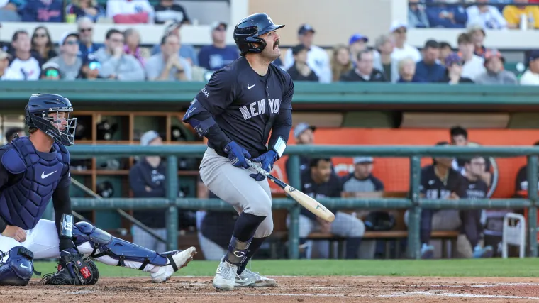Yankees catcher Austin Wells makes insane MLB history in first at bat ...