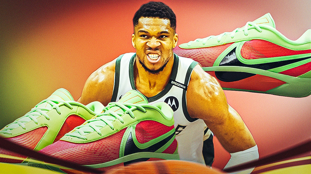 Giannis Antetokounmpo honors daughter with Nike Freak 6 ‘Eva’