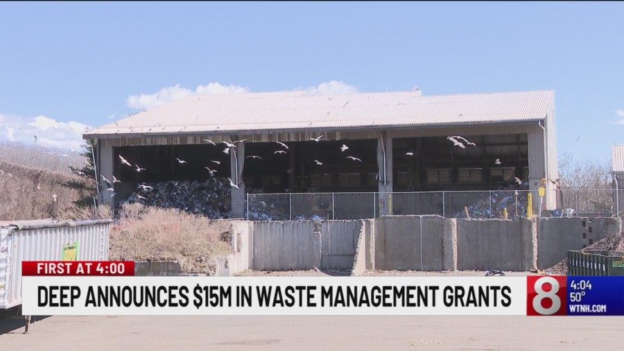 DEEP announces $15 million in waste management grants