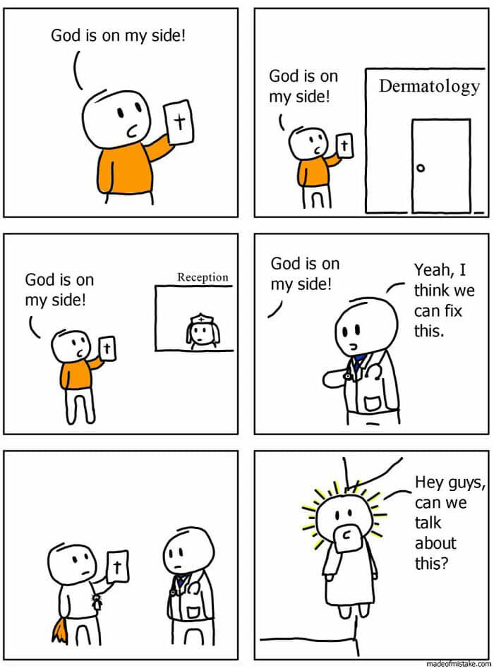 45 Minimalist Comics With Contrasting Complex Humor From "Made Of Mistake"