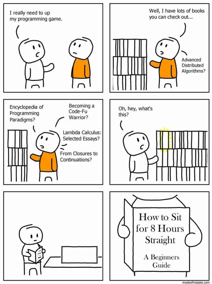 45 Minimalist Comics With Contrasting Complex Humor From "Made Of Mistake"