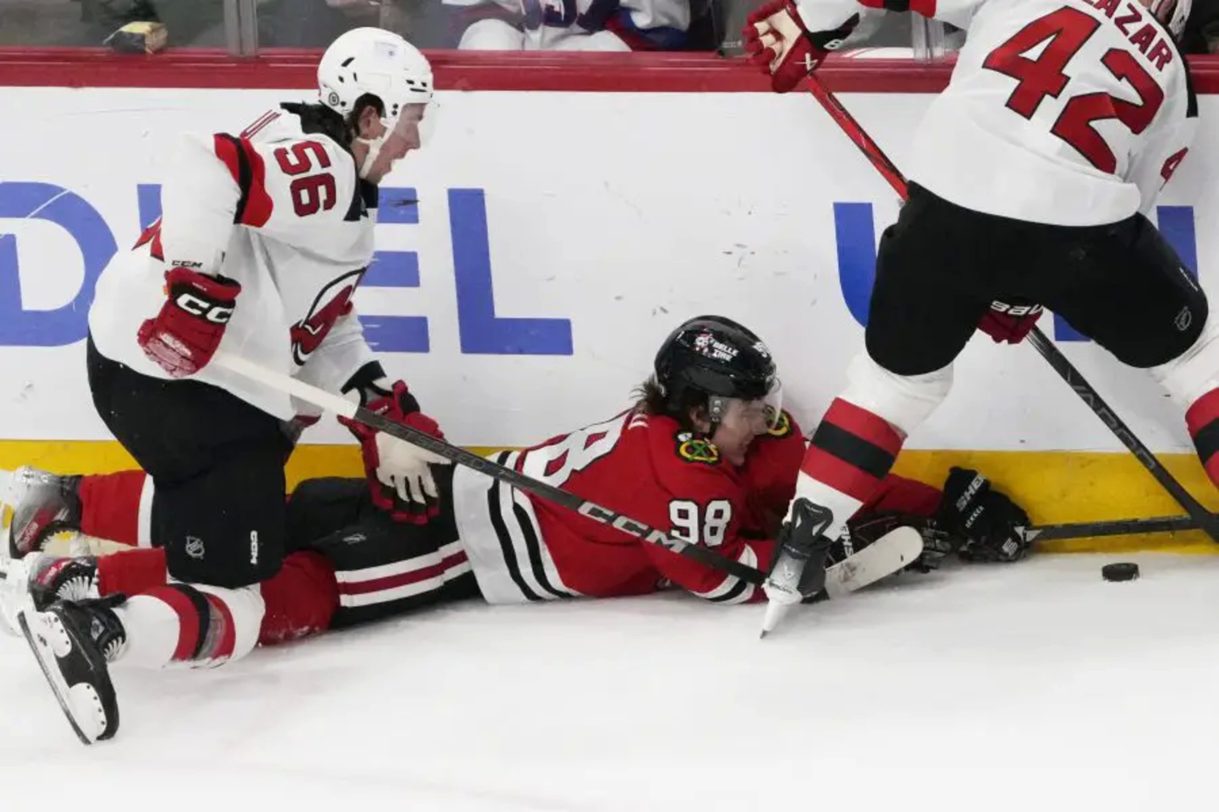 Chicago Blackhawks interim head coach frustrated on lack of calls for ...