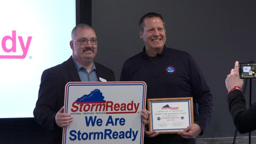 Children’s Home Association of Illinois earns StormReady status