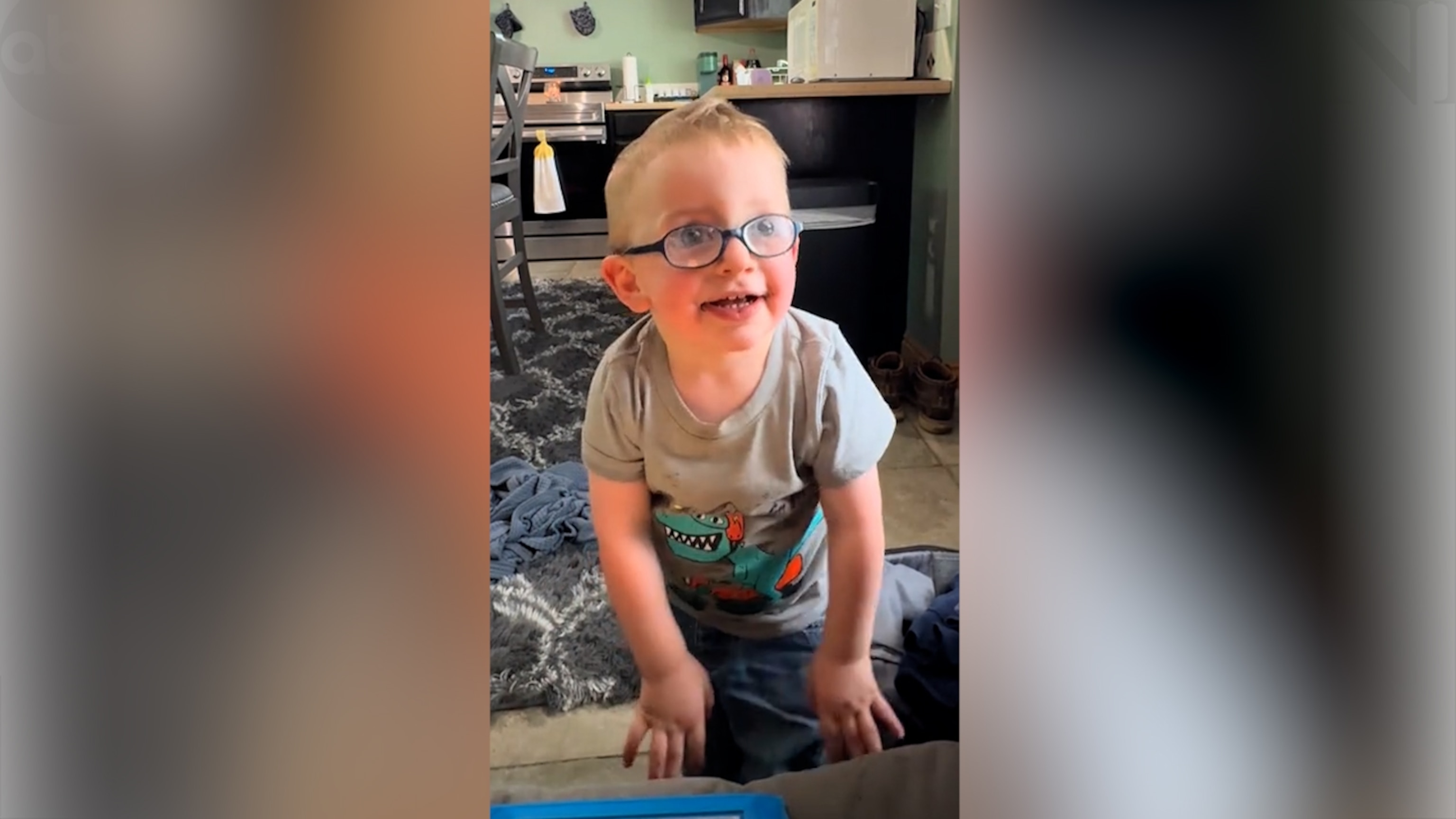 Toddler goes viral with adorable version of 'Going on a Bear Hunt' song