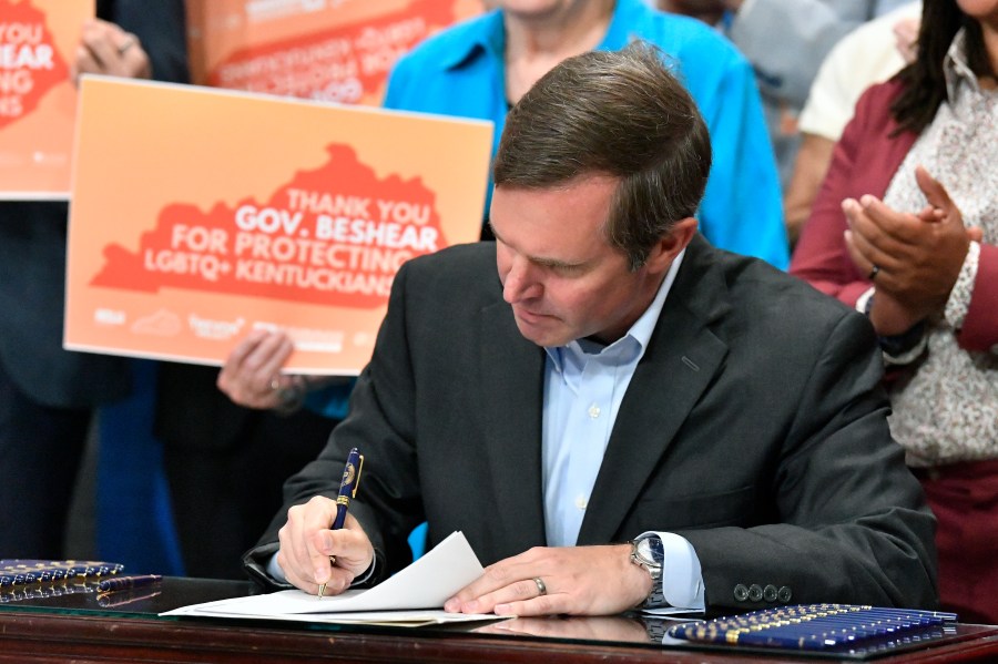 Gov. Beshear’s conversion therapy, transgender Medicaid coverage veto ...
