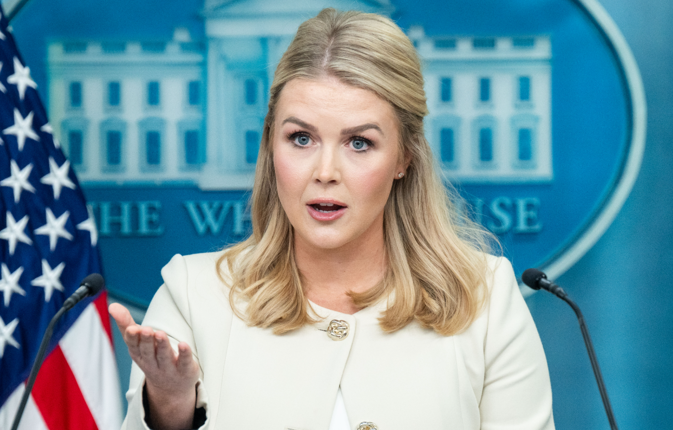 Leavitt Gaffes Again as Trump’s Press Secretary