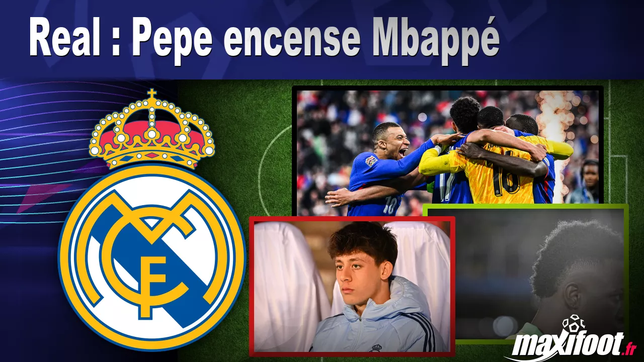 Real : Pepe encense Mbappé
