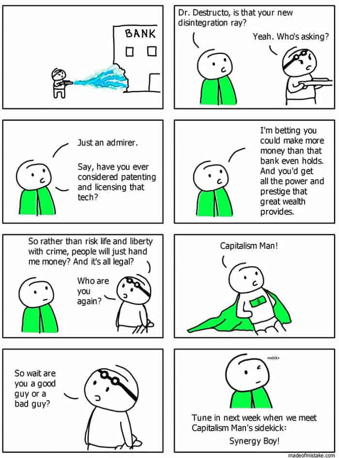 45 Minimalist Comics With Contrasting Complex Humor From "Made Of Mistake"